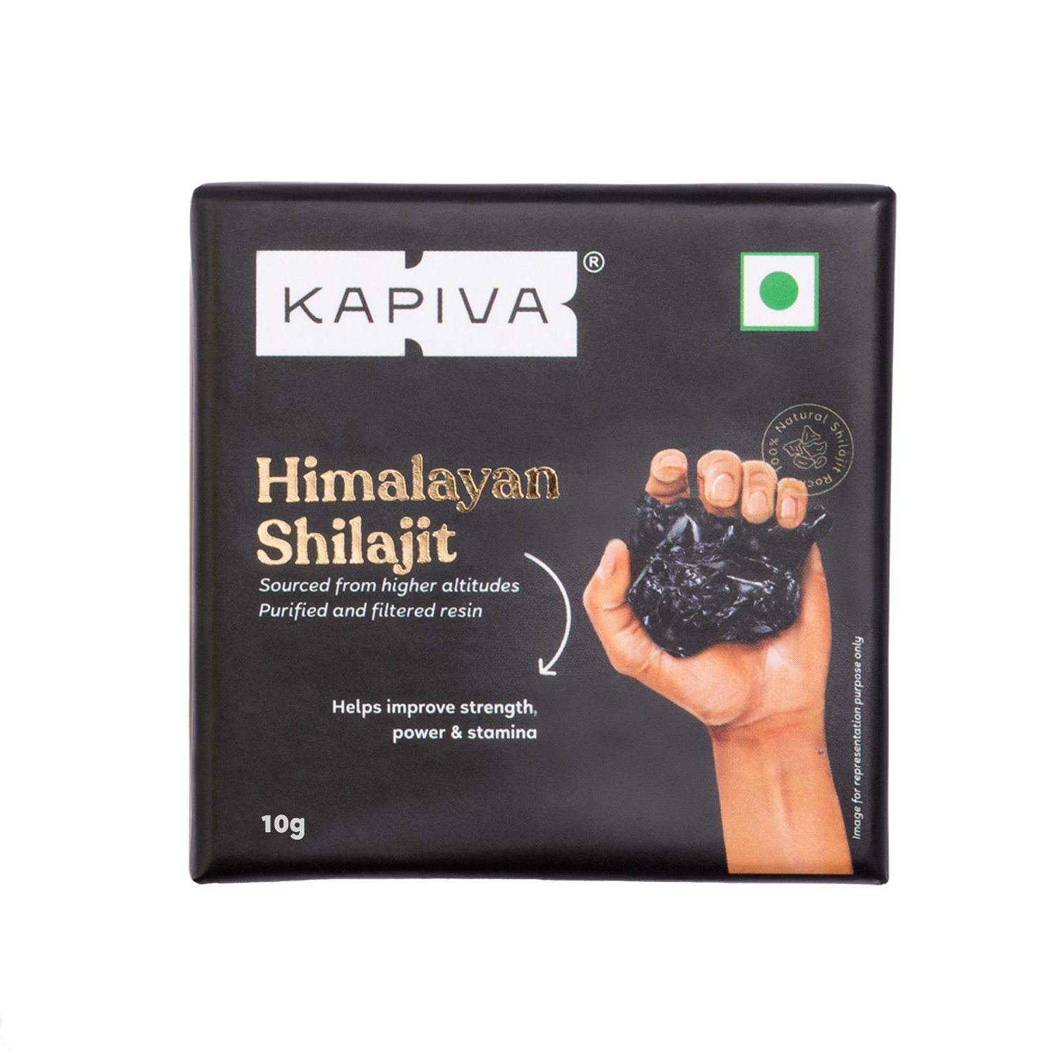 Kapiva Himalayan Shilajit / Shilajeet Resin 10g