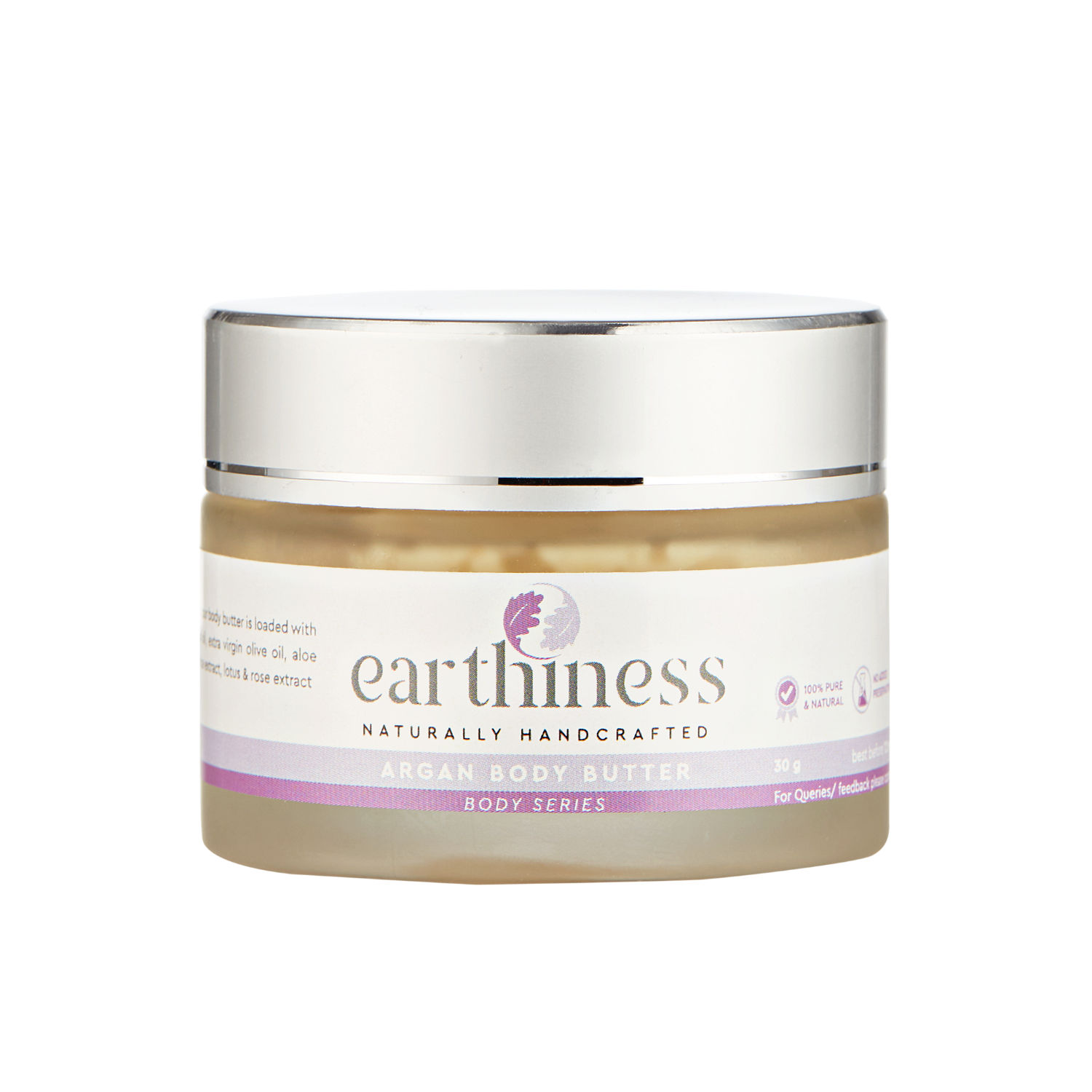 Earthiness Argan Body Butter - 50 gm