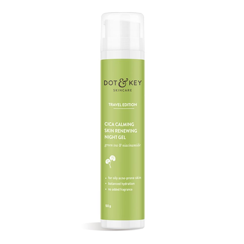 Dot & Key Travel Edition Cica Calming Skin Renewing Night Gel