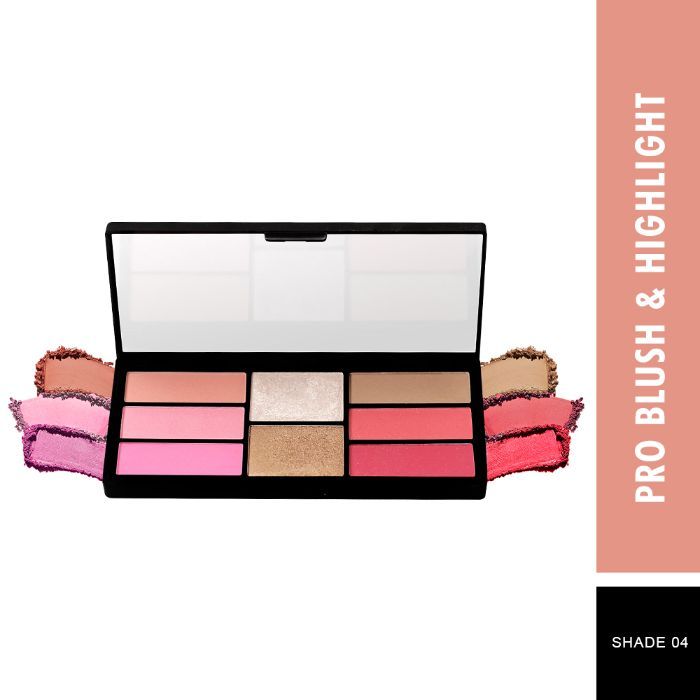 Buy Swiss Beauty Blusher and Highlighter Kit 4(15 g) Online | Purplle