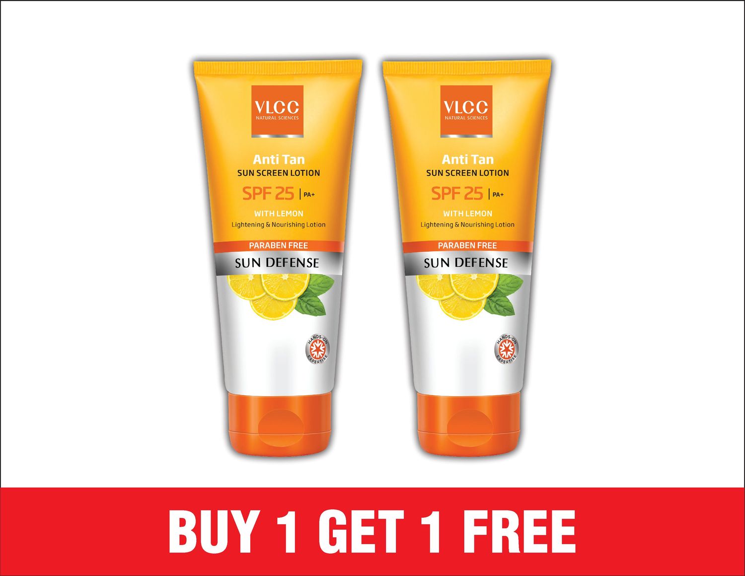 VLCC Anti Tan Sun Screen Lotion SPF 25 with Lemon Sun Defense (150 ml ...