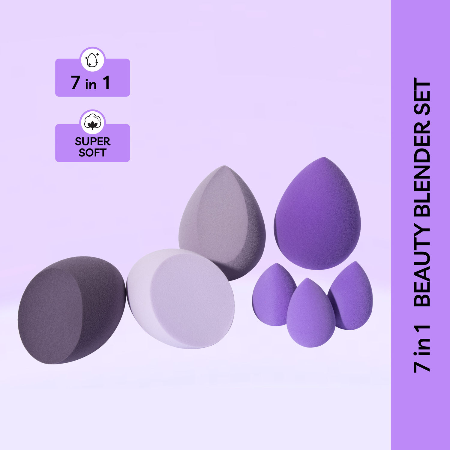 Purplle Blending Queen Beauty blender - Purple