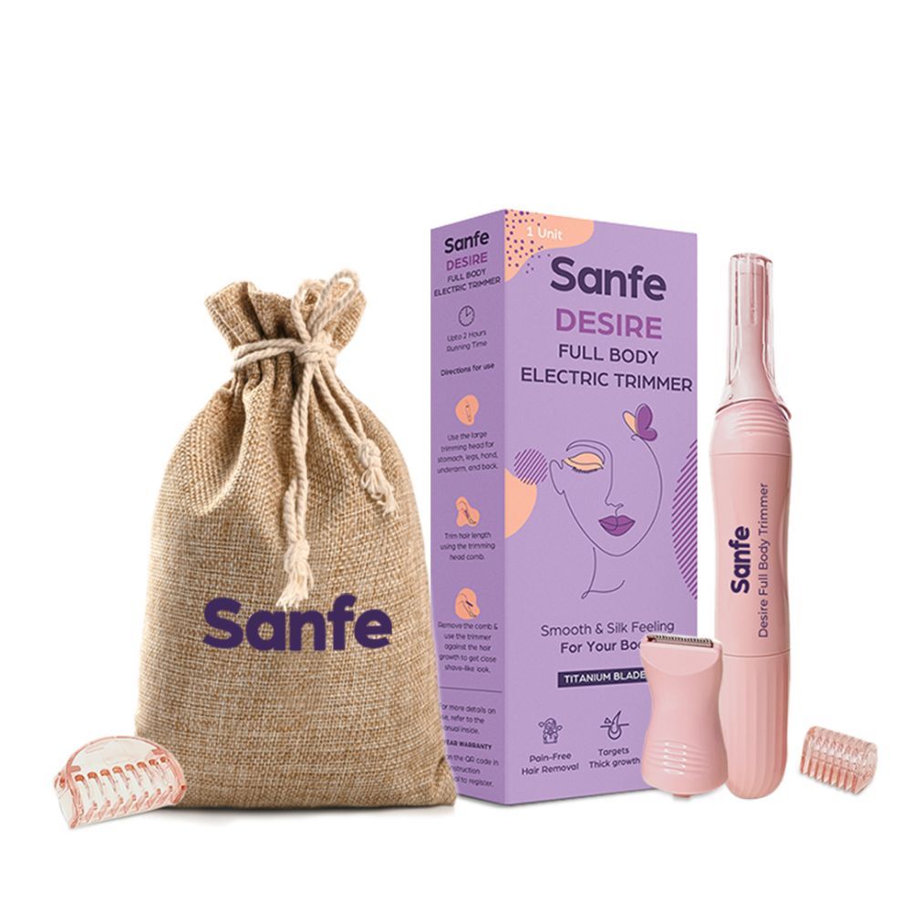 SANFE Desire Full Body Electric Trimmer for Women with High-Performance ...
