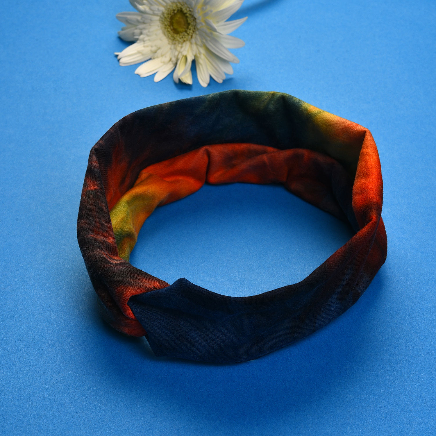 SOHI Women Red Blue Knot Hair Band