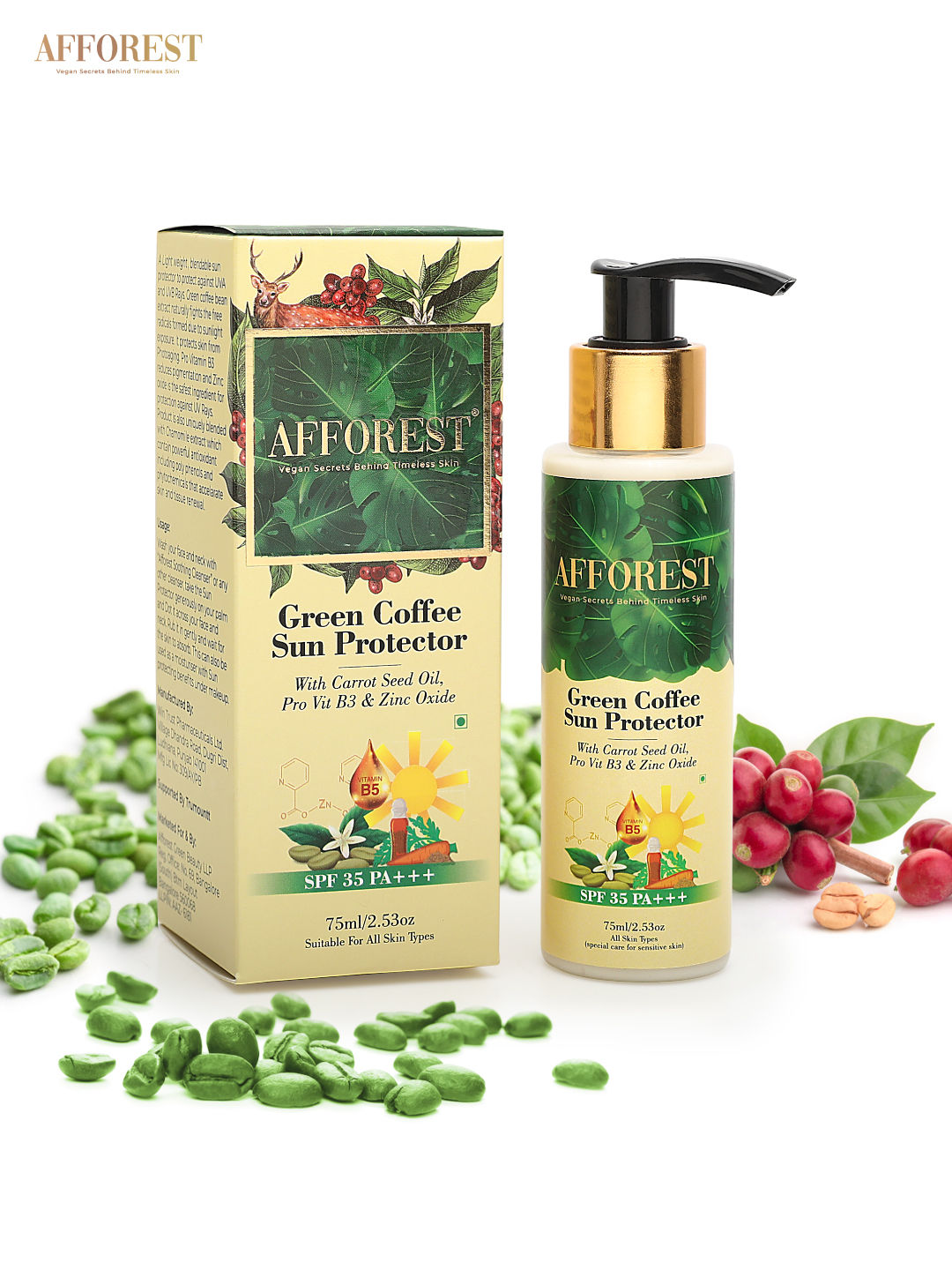 AFFOREST GREEN COFFEE SUN PROTECTOR
