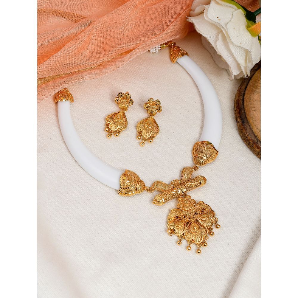 Silvermerc Rajputi Traditional Jewellery Set