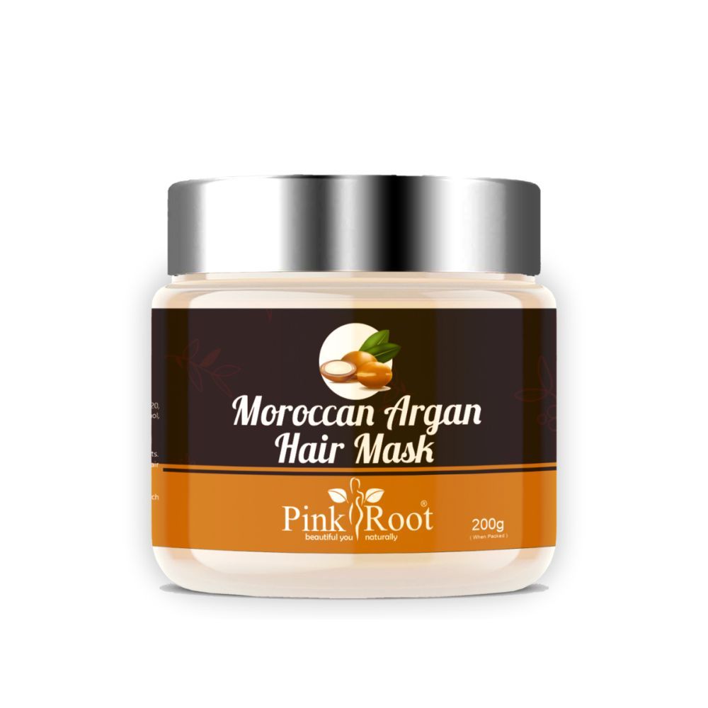 Pink Root Moroccan Argan Hair Mask 200gm
