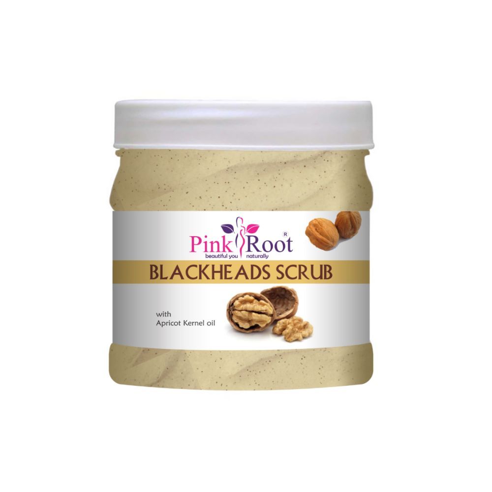 Pink Root Blackheads Scrub with Apricot Kernel oil 500ml
