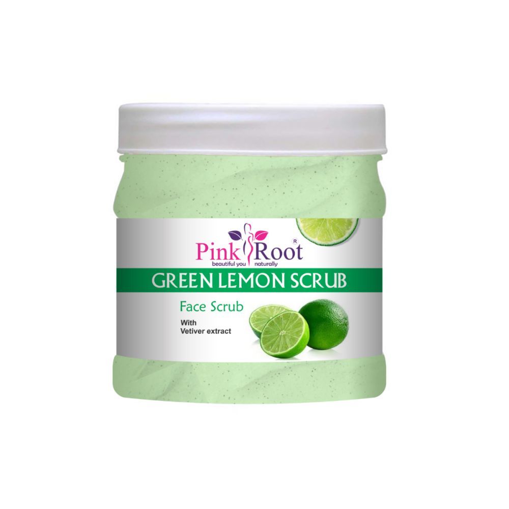 Pink Root Green Lemon Scrub Face Scrub With Vetiver extract 500ml