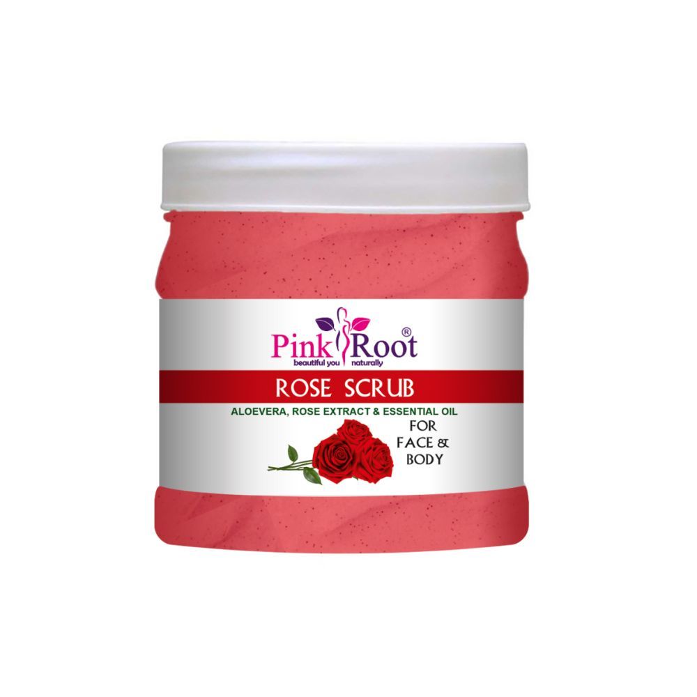 Pink Root Rose Exfoliating Facial scrub will soothe your skin and leave ...