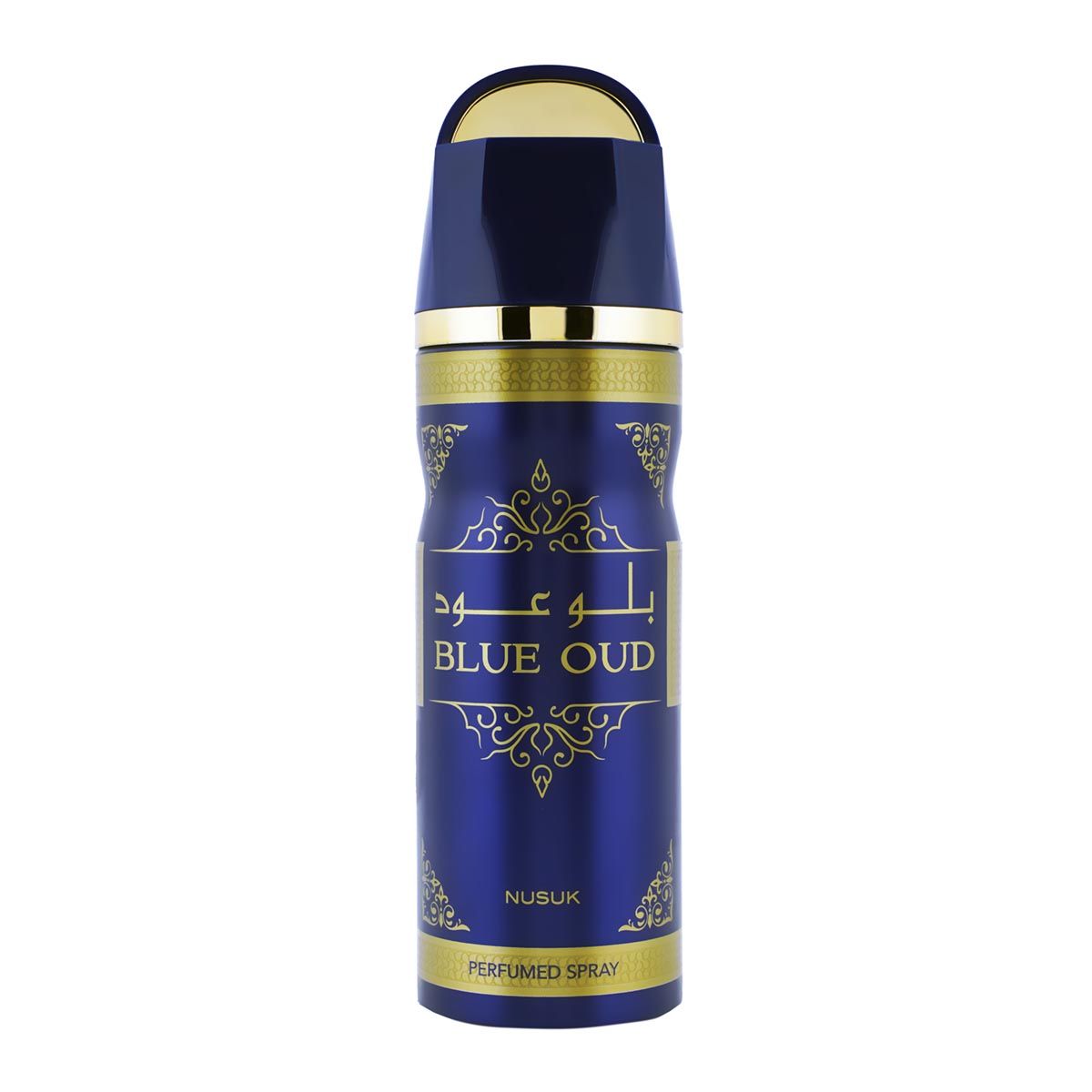NUSUK Blue Oud Deodorant For Men, Perfumed Body Spray 200 ml