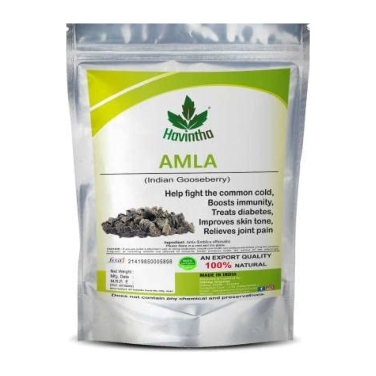 Natural Amla (Raw form) (227 g)