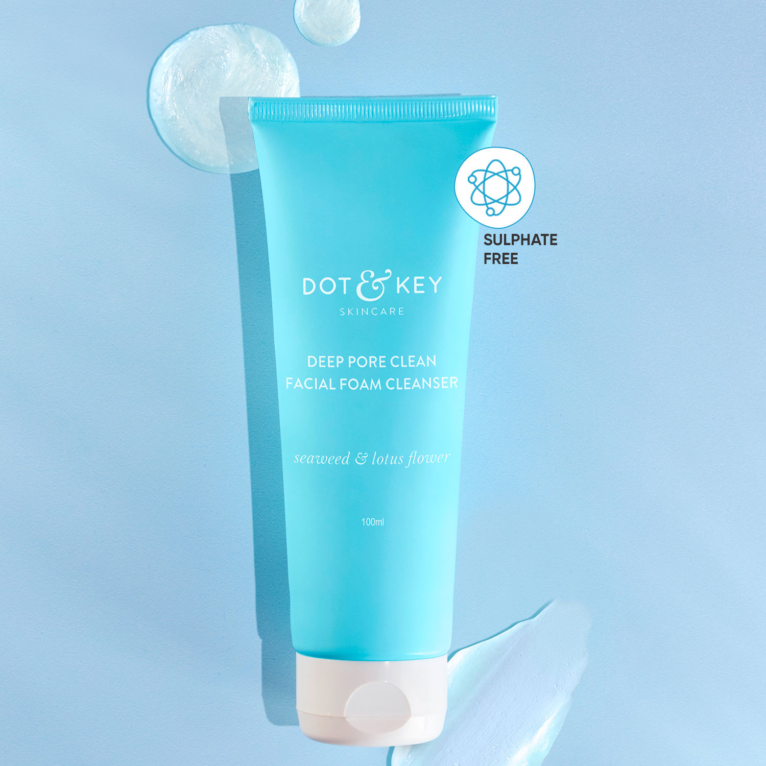 Dot & Key Deep Pore Clean Foaming Face Wash With Lactic Acid For ...