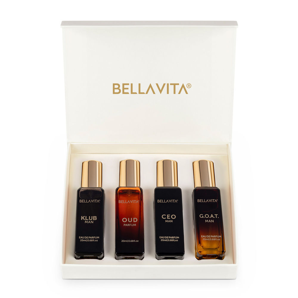 Bella Vita Organic Luxury Perfumes T Set For Men 4x20 Ml