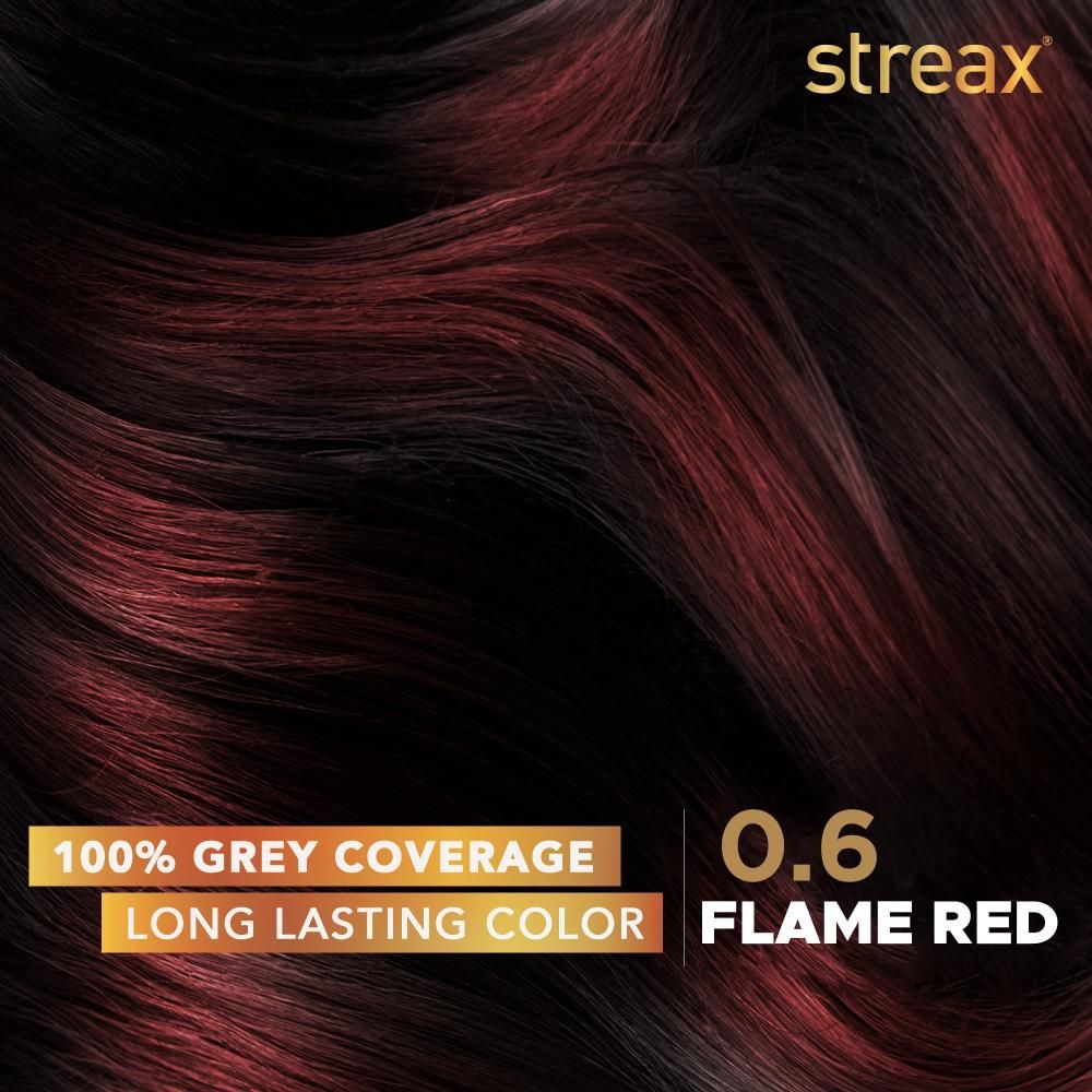 Streax Hair Colour - Flame Red (120 ml)