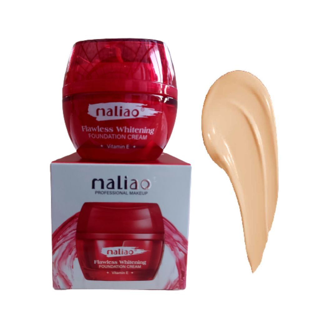 Maliao Flawless Whitening Foundation Cream With Vitamin E M337