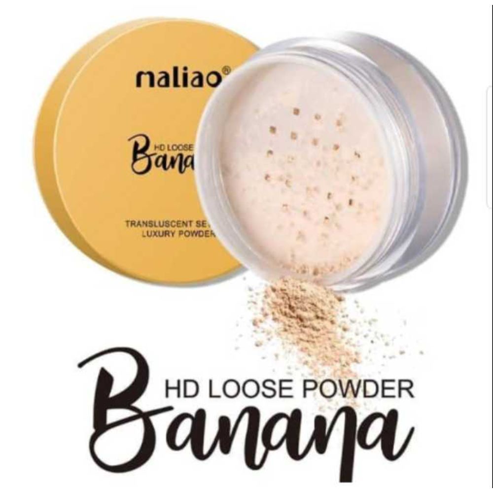 Maliao Transluscent Setting HD Banana Luxury Loose Powder M275