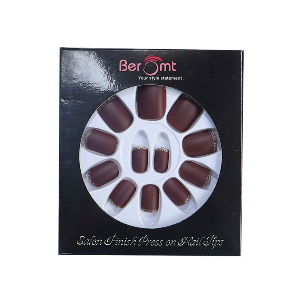 BEROMT FRENCH TIPS- 230 (NAIL KIT INCLUDED)