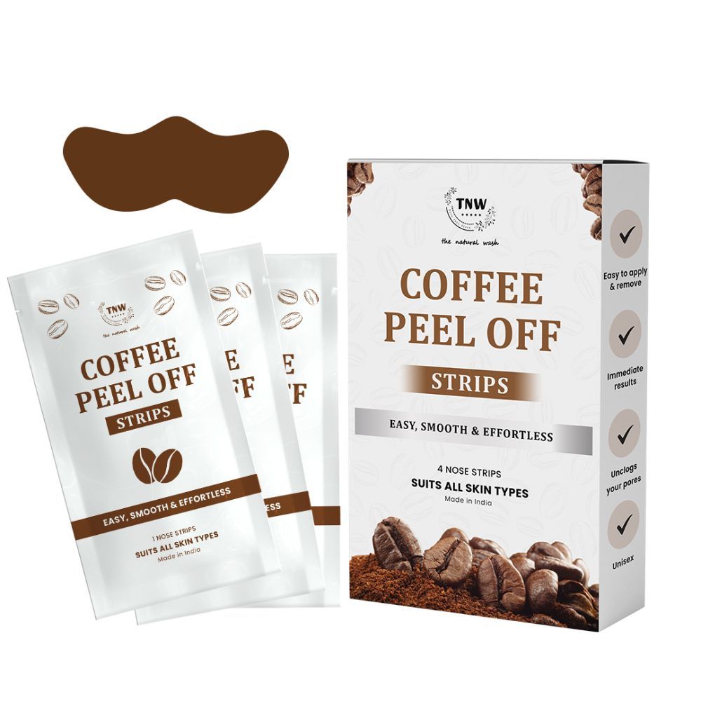 TNW – The Natural Wash Coffee Peel Off Strips for Blackheads and ...