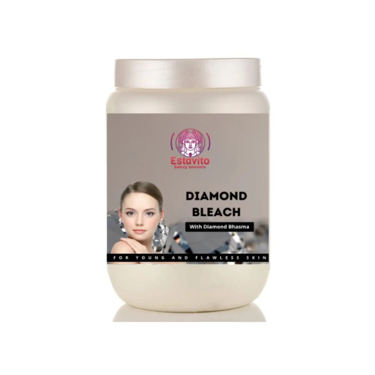 ESTAVITO Diamond Bleach Cream 1000 gms with Diamond Bhasma