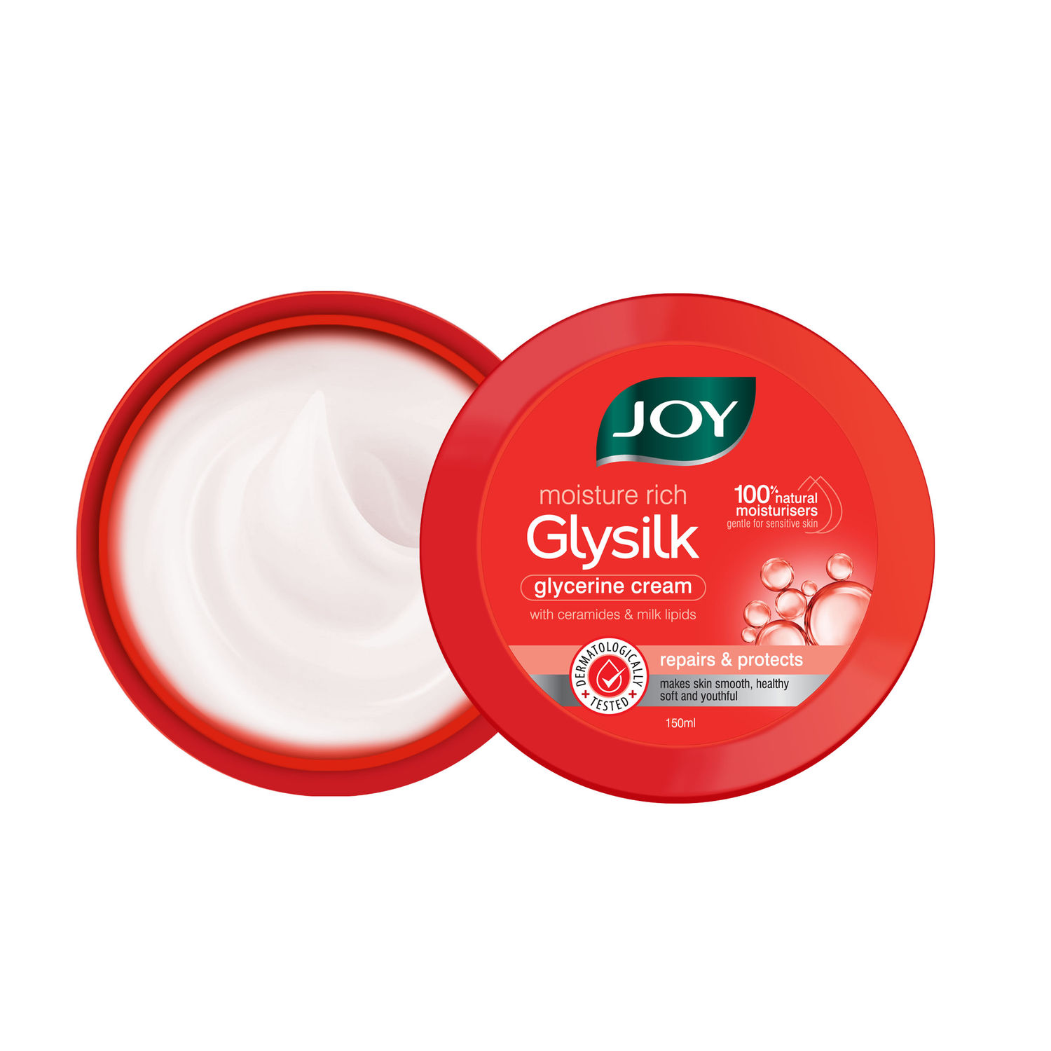 Joy Moisture Rich Glysilk Glycerine Skin Cream, For Dry skin 150g