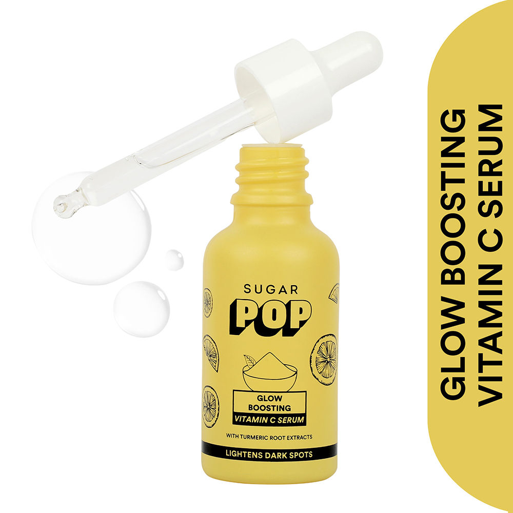 SUGAR POP Glow Boosting Vitamin C Serum - Infused with Hyaluronic Acid ...