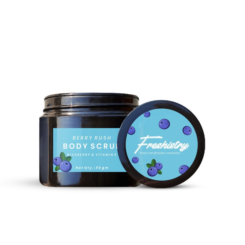 Freshistry Berry Rush Body Scrub For Dull Skin | Enriched With ...