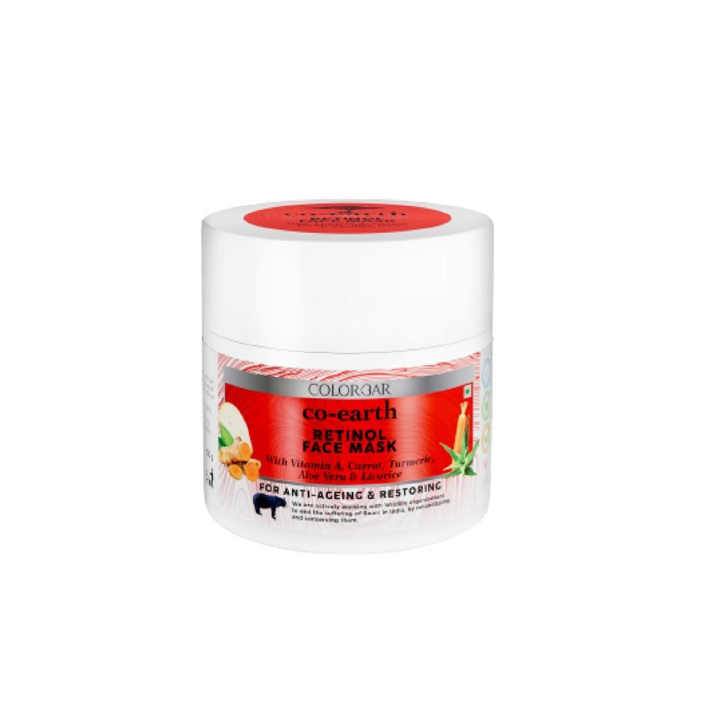 Colorbar Co-earth Retinol Face Mask-(100g)