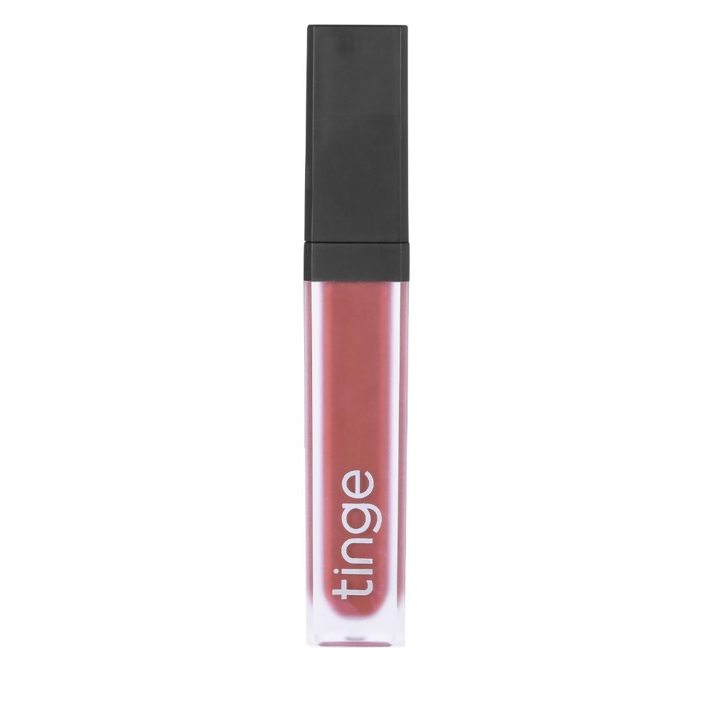Tinge Liquid Matte Lipstick, Sasha, Rust orange