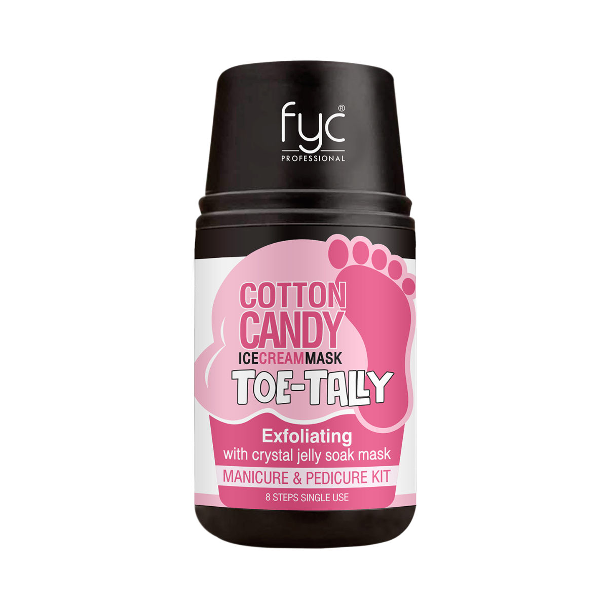 FYC Professional Cotton Candy Toe-Tally Manicure & Pedicure Kit (65 gm ...