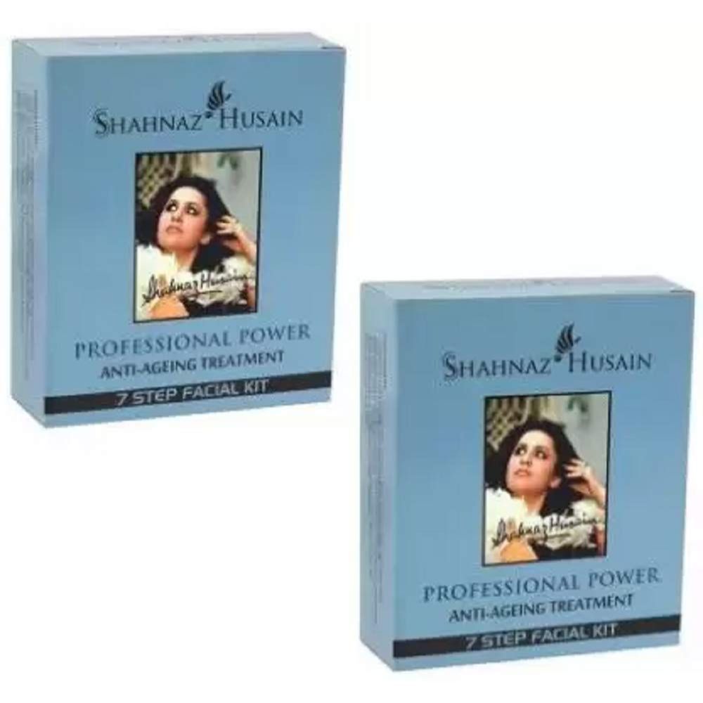 SHAHNAZ HUSAIN PROFESSIONAL POWER ANTI-AGEING TREATMENT 7 STEP FACIAL ...