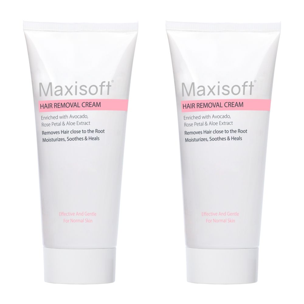 Maxisoft Hair Removal Cream|With Aloe Vera, Avocado, Allantoin, Cocoa ...