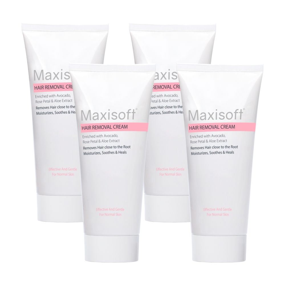 Maxisoft Hair Removal Cream|With Aloe Vera, Avocado, Allantoin, Cocoa ...