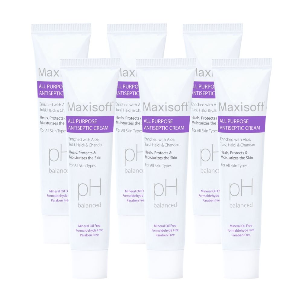 Maxisoft All Purpose Cream (30 gm - Pack Of 6)