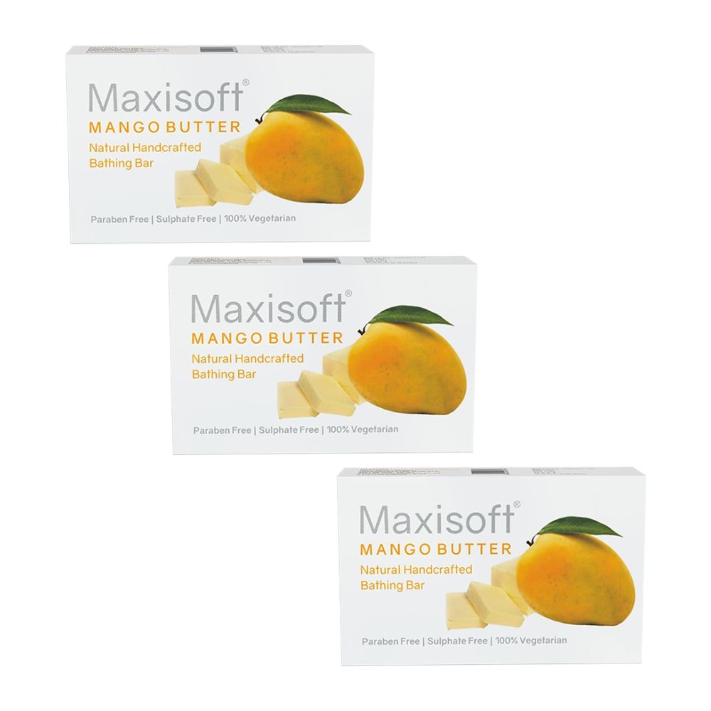 Maxisoft Mango Butter Bathing Soap | With Mango Butter, Shea Butter ...