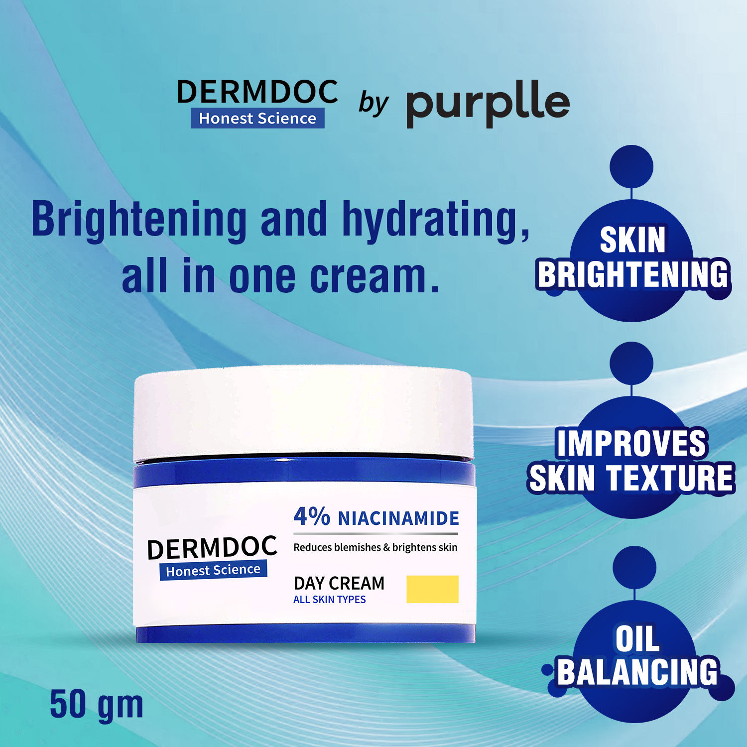 DermDoc 4% Niacinamide Day Cream (50 g)