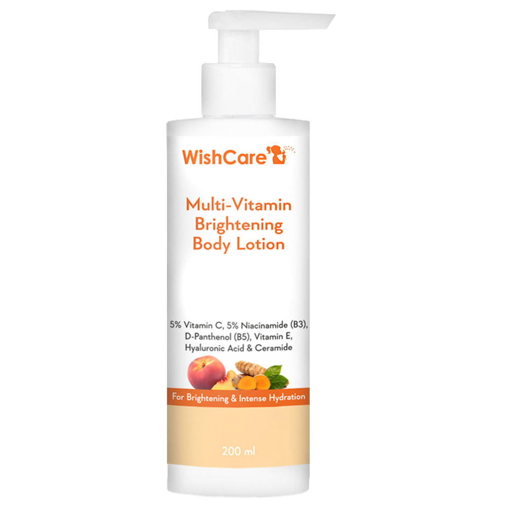 WishCare Multi-Vitamin Brightening Body Lotion - 5% Vitamin C,5% ... WishCare Multi-Vitamin Brightening Body Lotion - 5% Vitamin C,5% ...