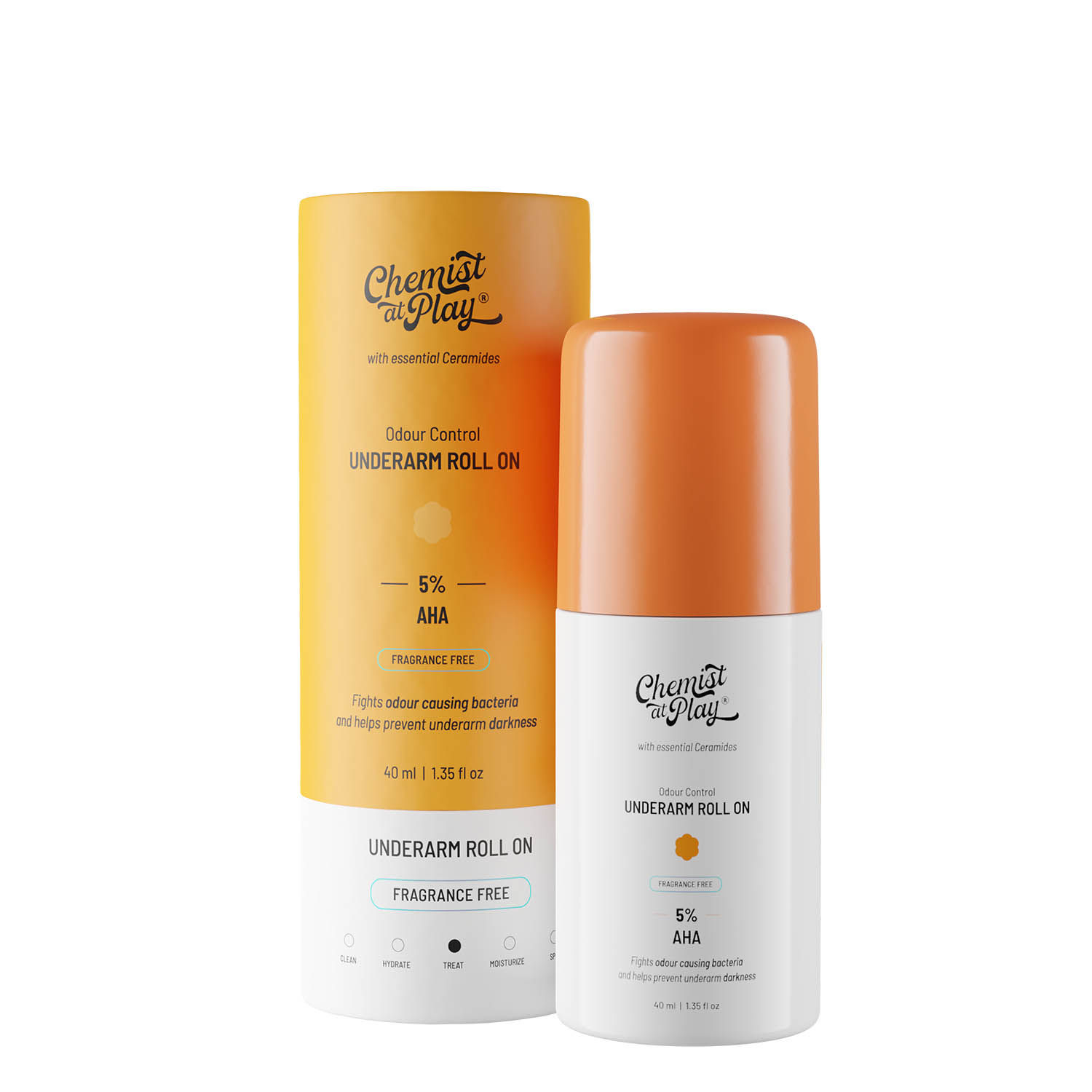 Chemist at Play UnderArm Roll On, Removes Odour, Brightens Skin, Kills ...