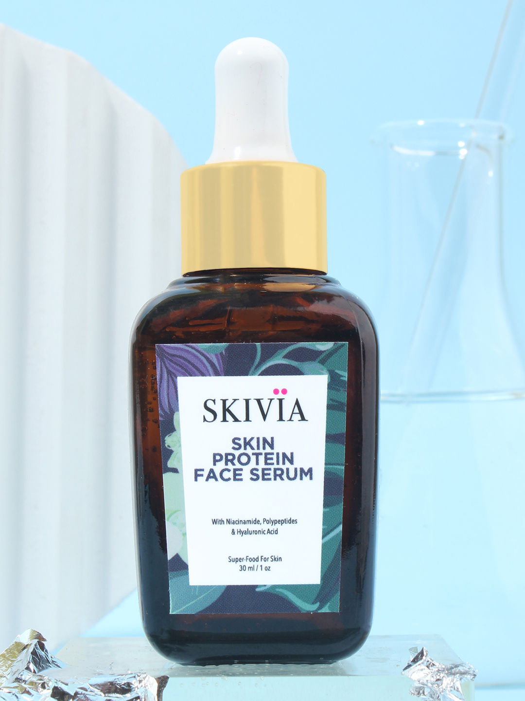 Skivia Skin-Proteins Face Serum with Nicinamide & Polypeptides - 30 ml ...