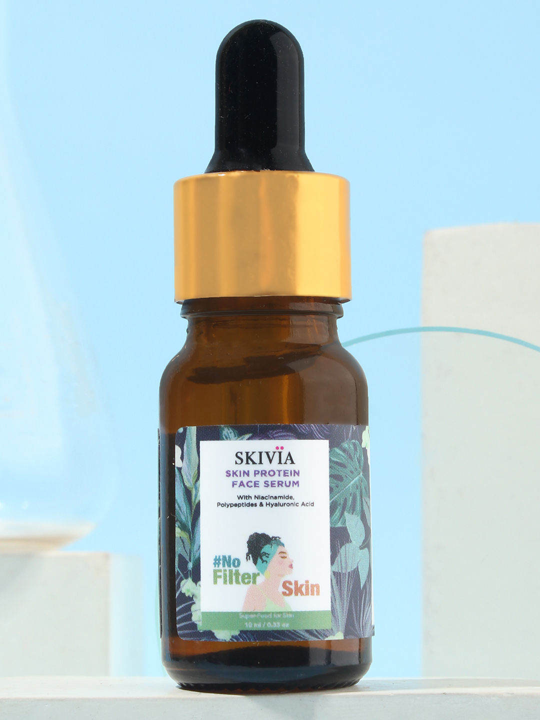 Skivia Skin-Proteins Mini Face Serum with Nicinamide & Polypeptides ...