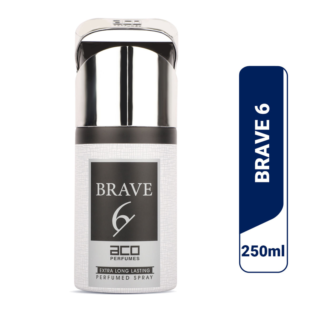 ACO PERFUMES Brave 6 Deodorant for Men & Women, Prefume body Spray 250 ml