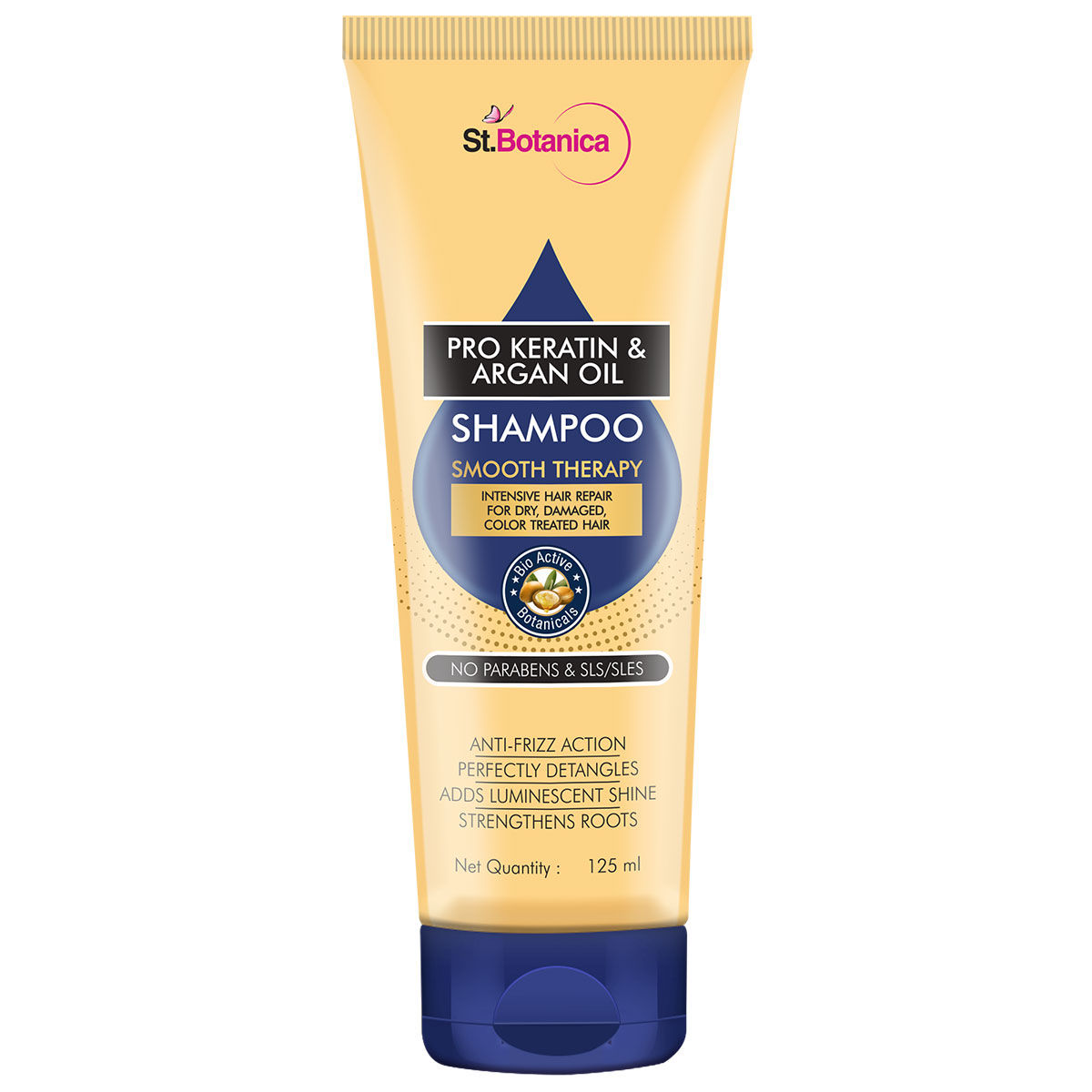 St.Botanica Pro Keratin & Argan Oil Smooth Therapy Shampoo ,125ml