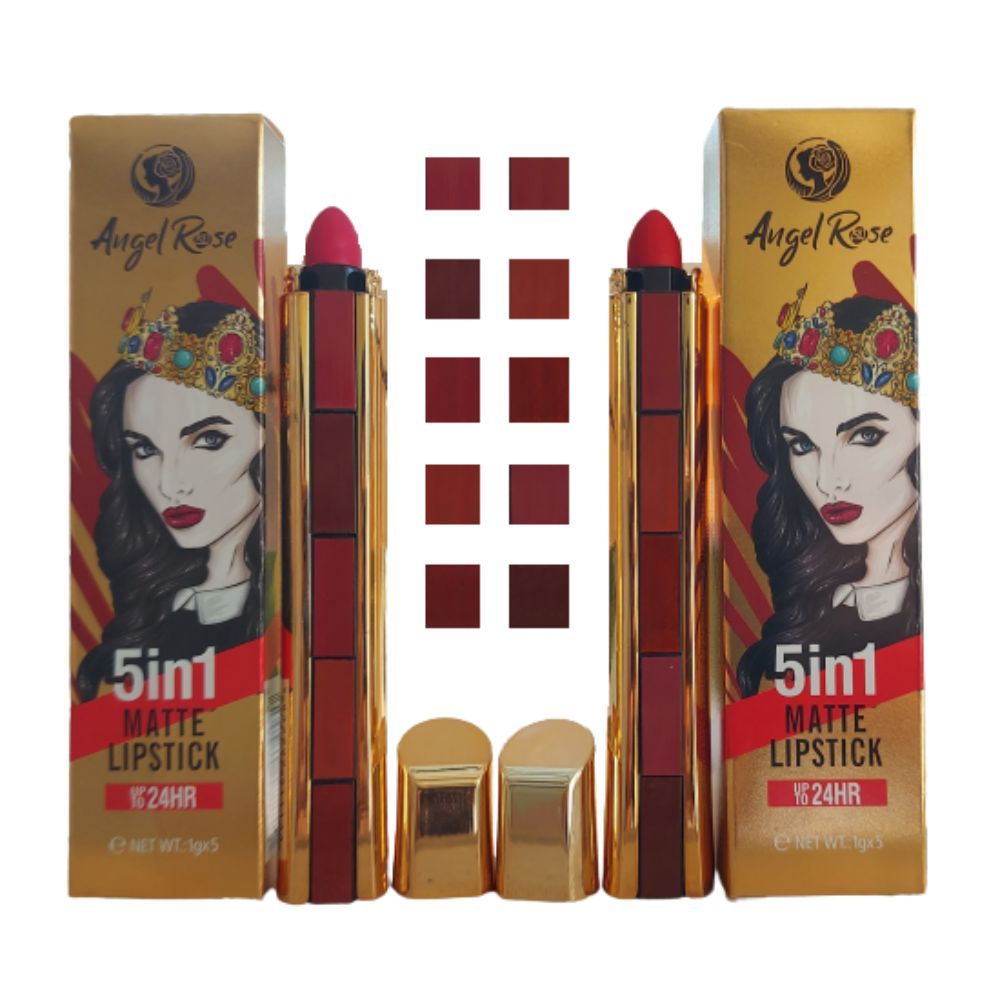 Favon Pack of 2 Angel Rose 5in1 Multicolor Full Coverage Matte ...