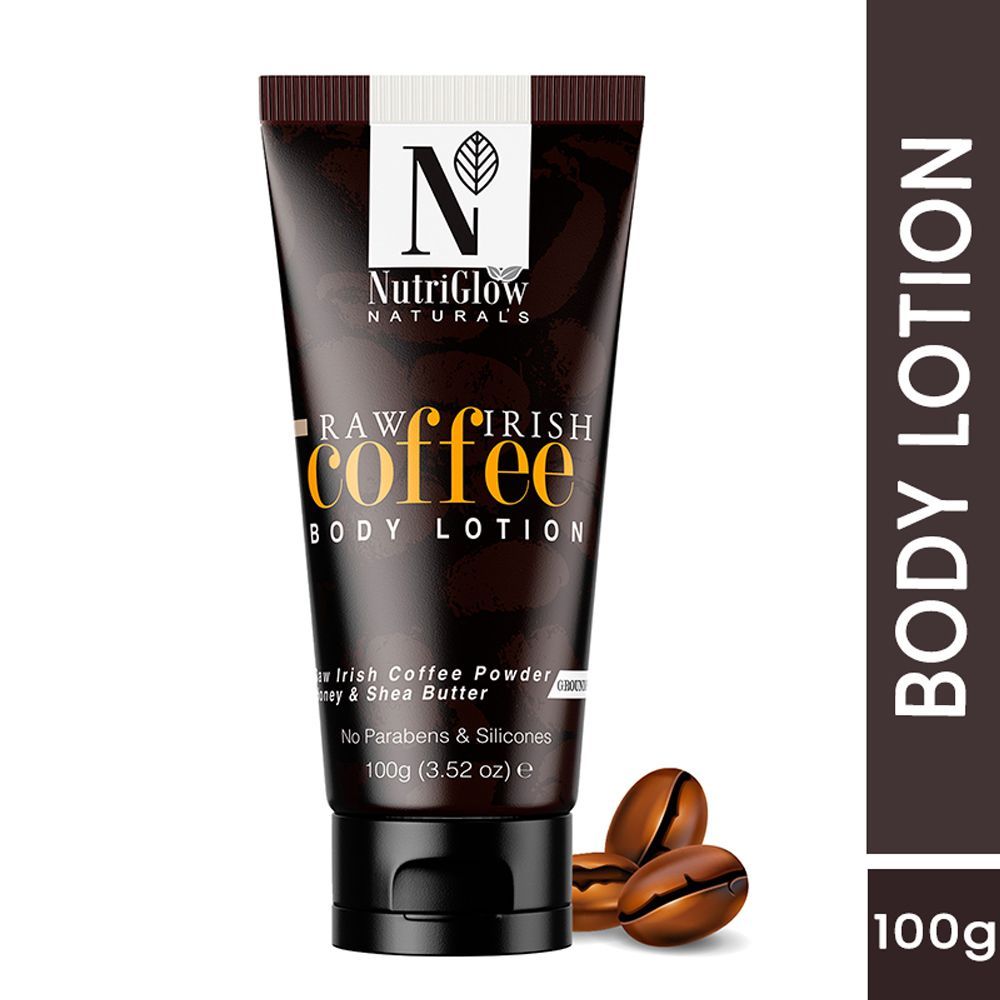 NutriGlow NATURAL'S Raw Irish Coffee Body Lotion to Treat Dull Skin ...