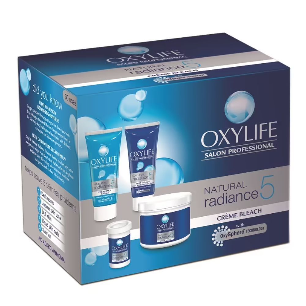 Dabur Oxylife Natural Radiance -5 Bleach -310gm