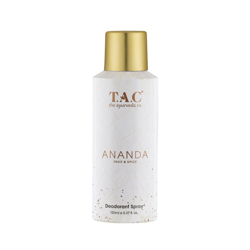 TAC - The Ayurveda Co Ananda Fruit & Spice Deodorant Spray for Men ...