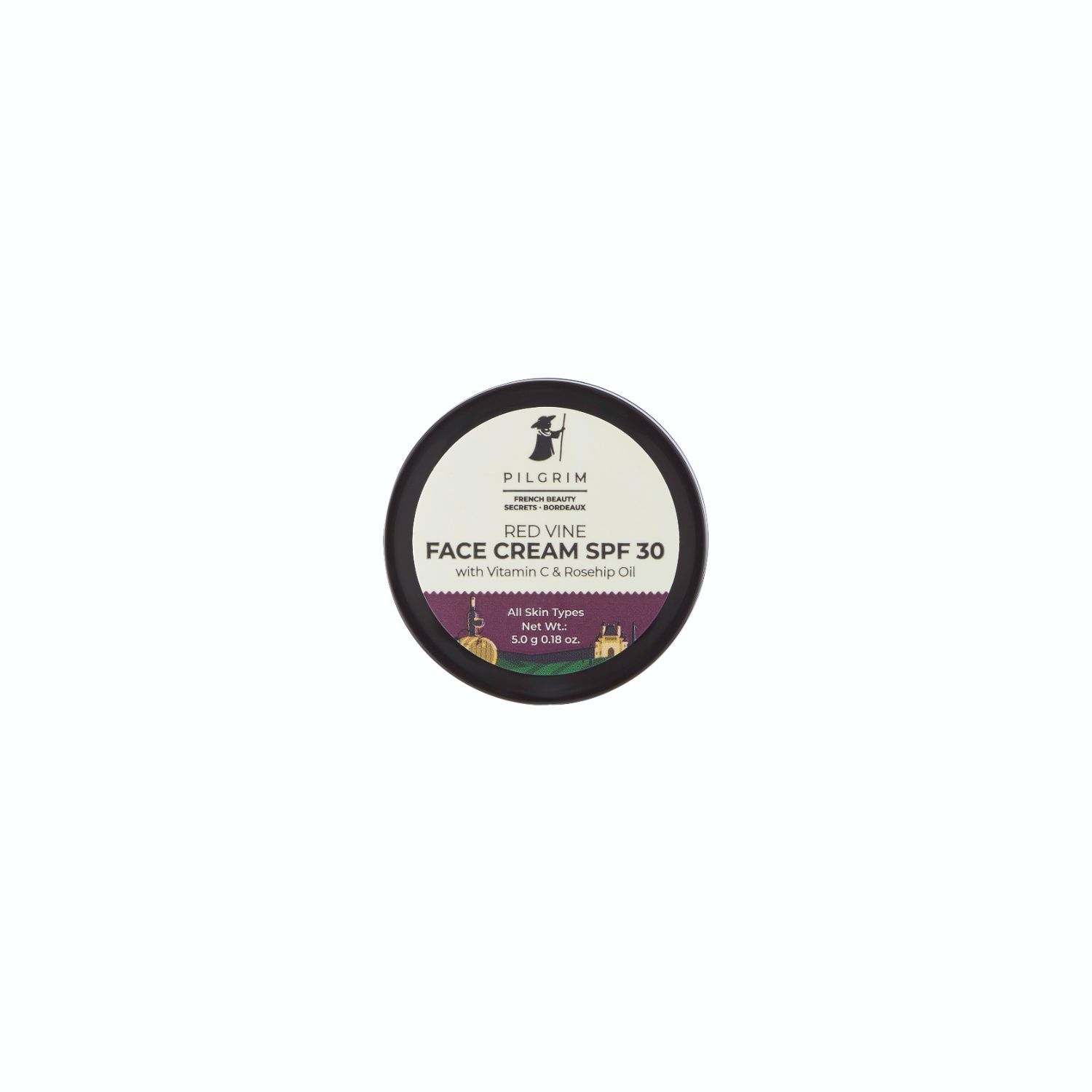 Pilgrim Mini Red Vine Face Cream with SPF 30 with Vitamin C and Rosehip ...