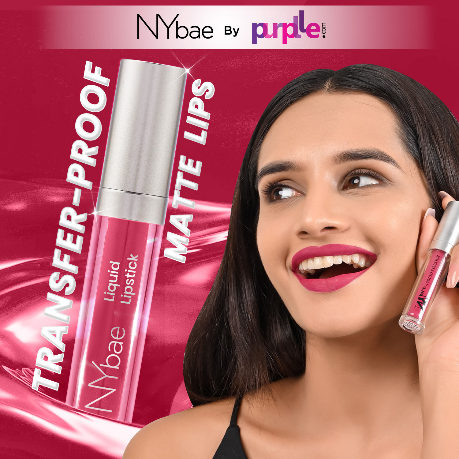 Buy NY Bae Primer + Matte Confessions of a Lip-a-holic Liquid Lipstick ...
