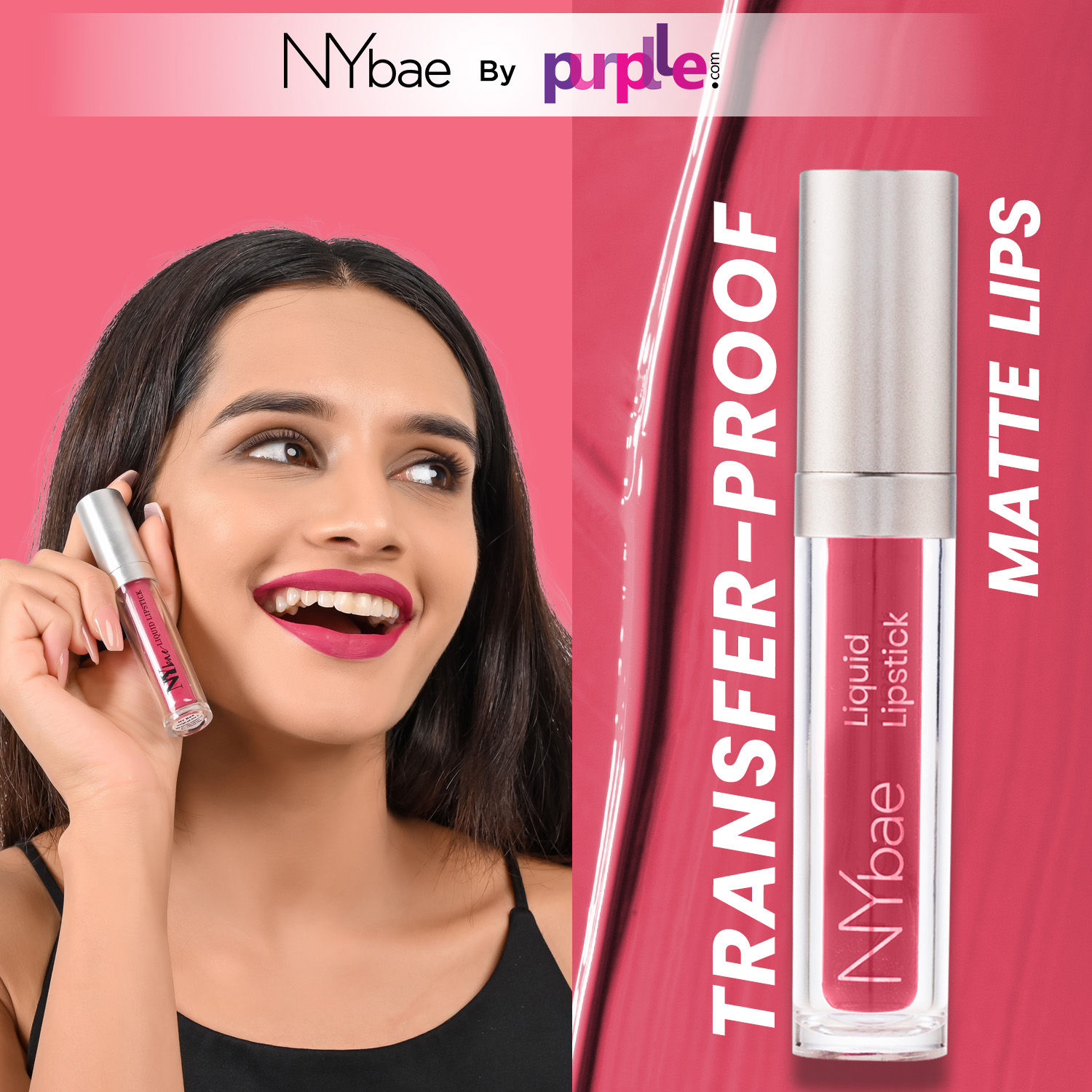 Buy NY Bae Primer + Matte Confessions of a Lip-a-holic Liquid Lipstick ...