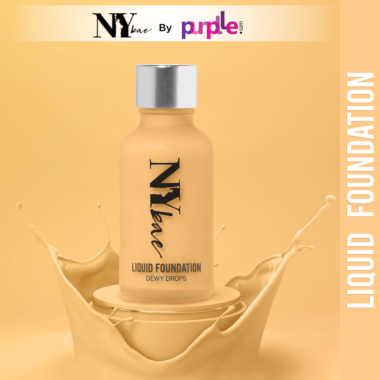 NY Bae Dewy Drops Liquid Foundation Flat White (30 ml)
